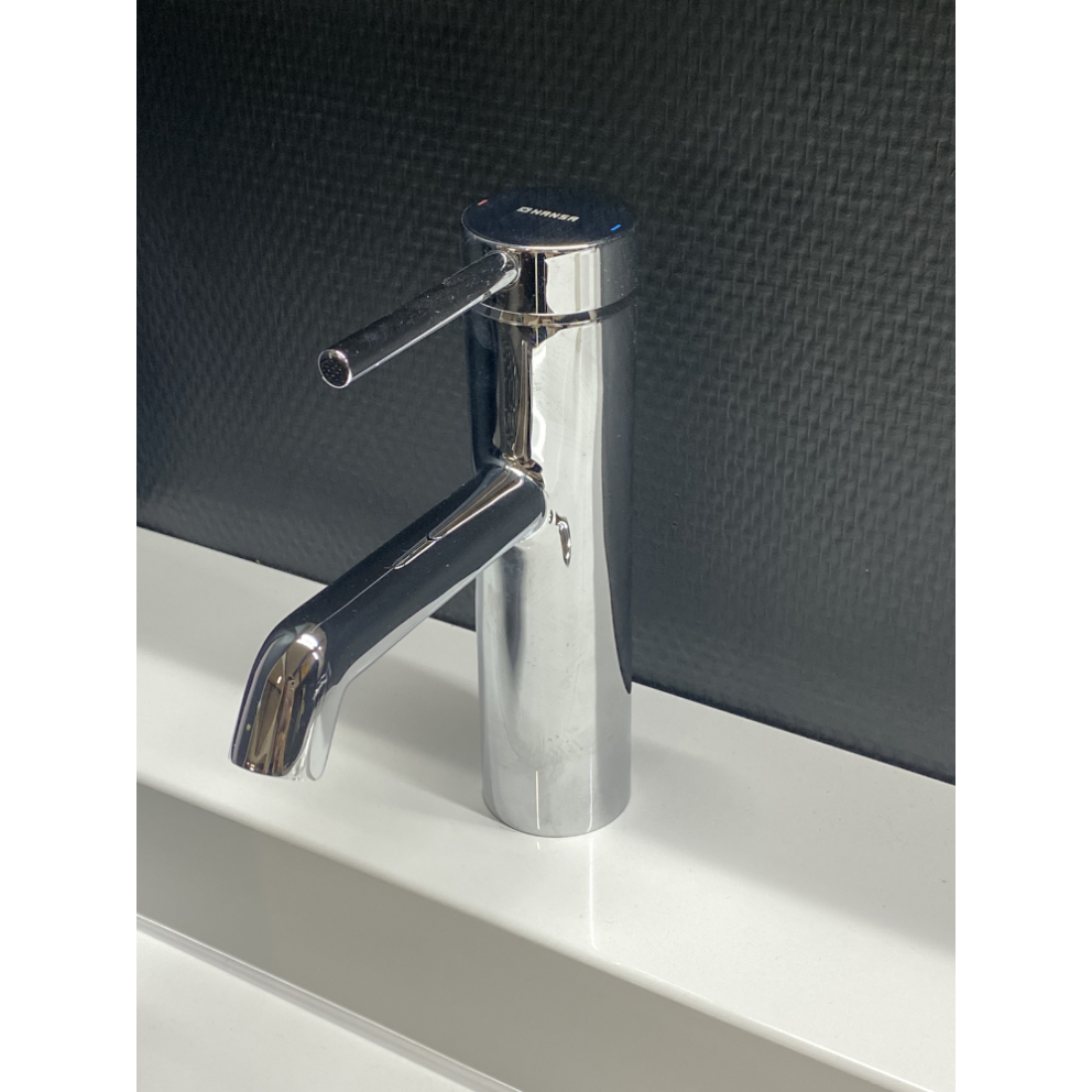 Hansa Designo wastafelkraan met waste chroom - Sani-Dump